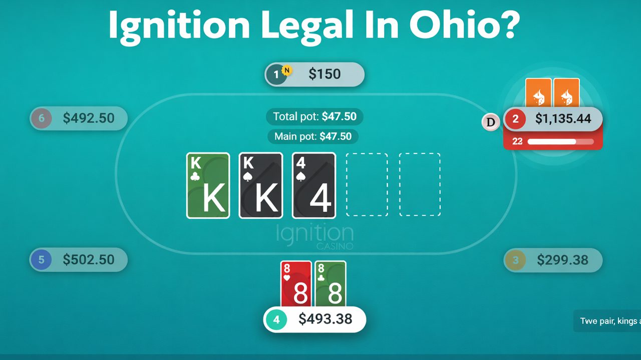 Is Ignition Poker Legal in Ohio?